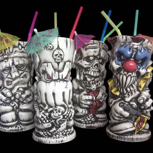 Frankenstein Tiki Mug, Handmade Mug - Etsy