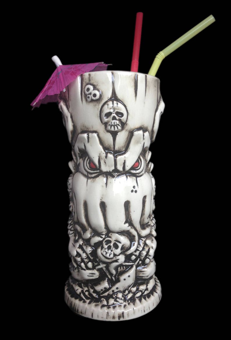 Cthulhu Tiki Mug Handmade Porcelain Mug Great Old One Mug | Etsy Australia