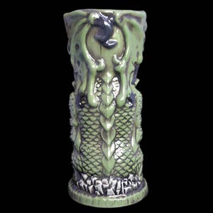 Cthulhu Tiki Mug , Mighty Cthulhu Tiki Mug , Colorful Hand Painted ...