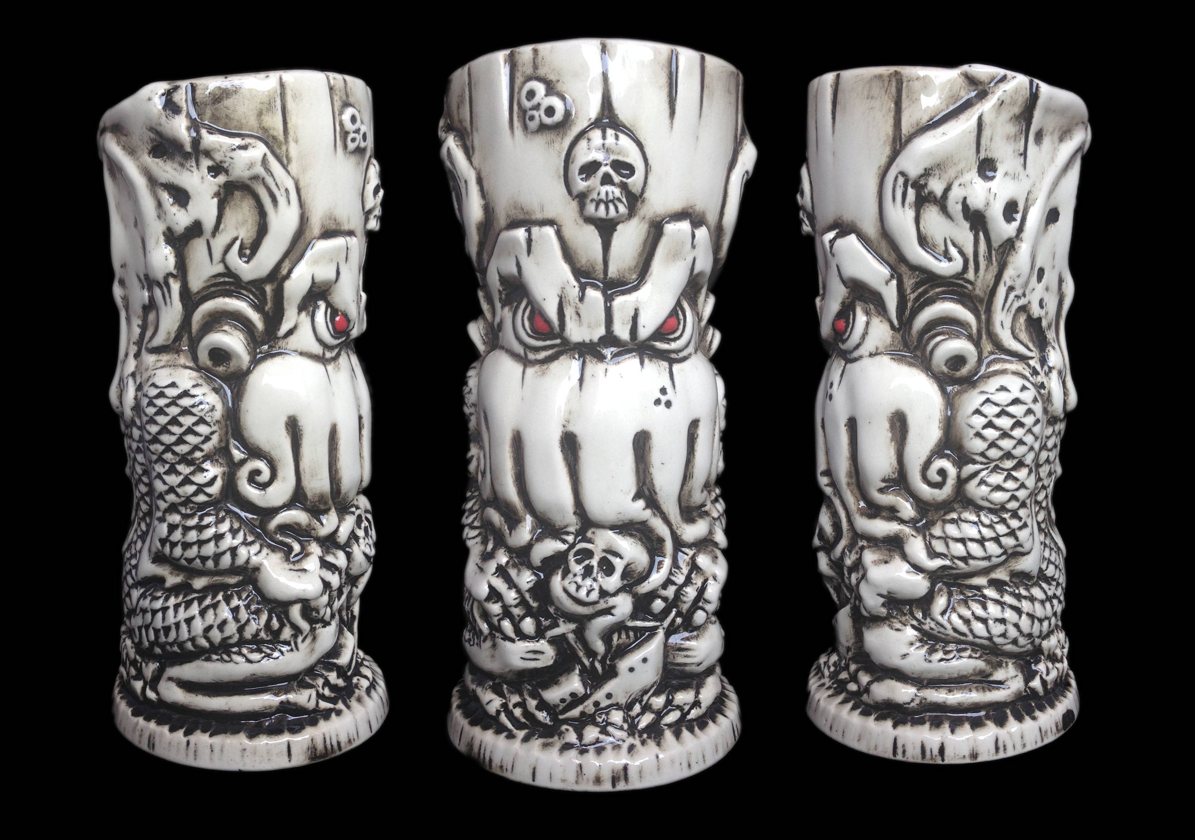 Cthulhu Tiki Mug Handmade Porcelain Mug Great Old One Mug | Etsy Australia