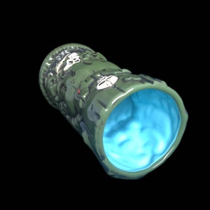 Cthulhu Tiki Mug , Mighty Cthulhu Tiki Mug , Colorful Hand Painted ...