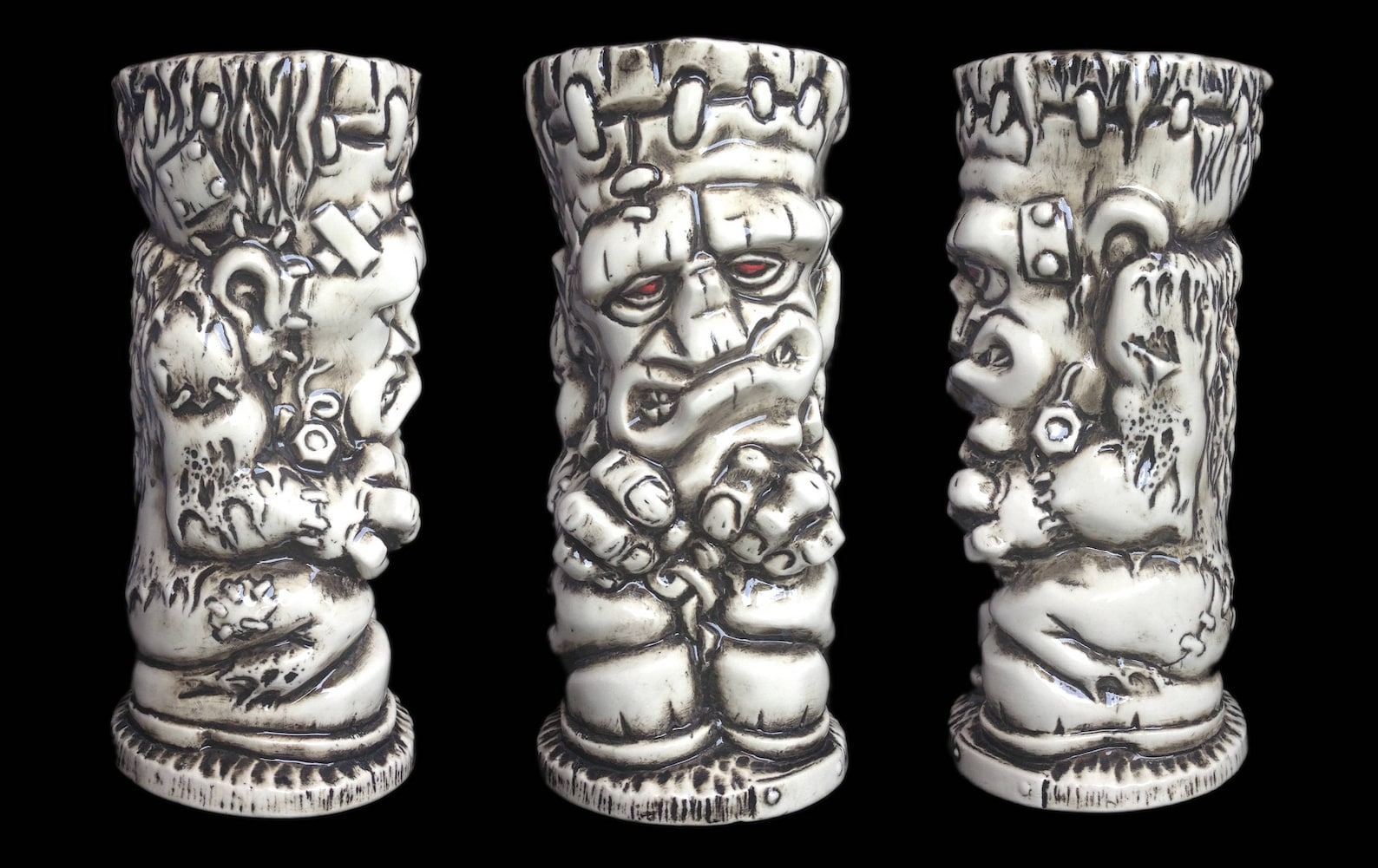 Frankenstein Tiki Mug, Handmade Mug - Etsy