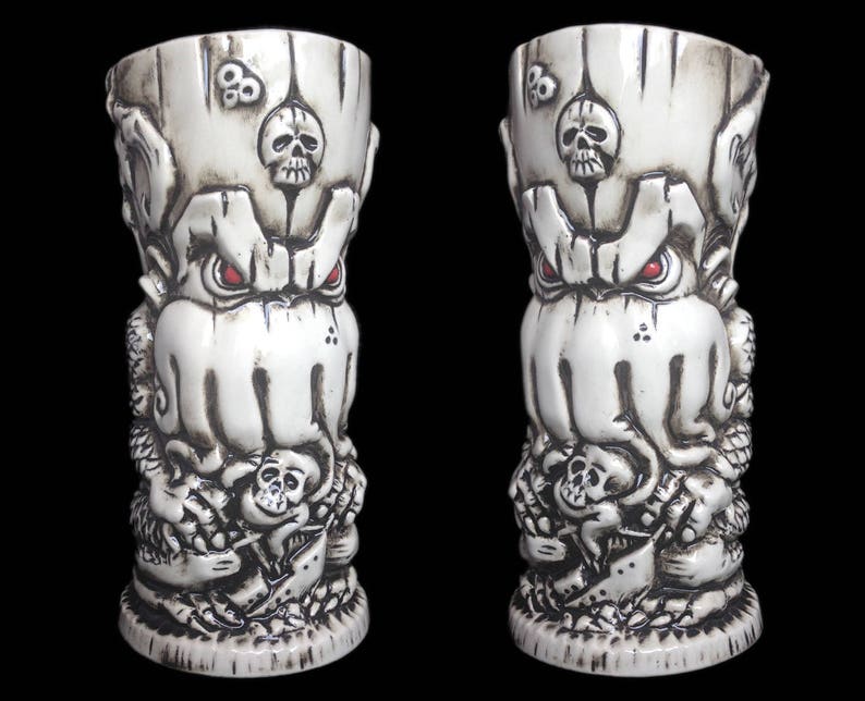 Cthulhu Tiki Mug Handmade Porcelain Mug Great Old One Mug | Etsy Australia