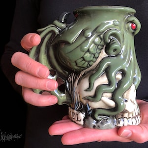 Custom Cthulhu Mug, Personalized Cthulhu Mug, Unique Personalized Gift ...