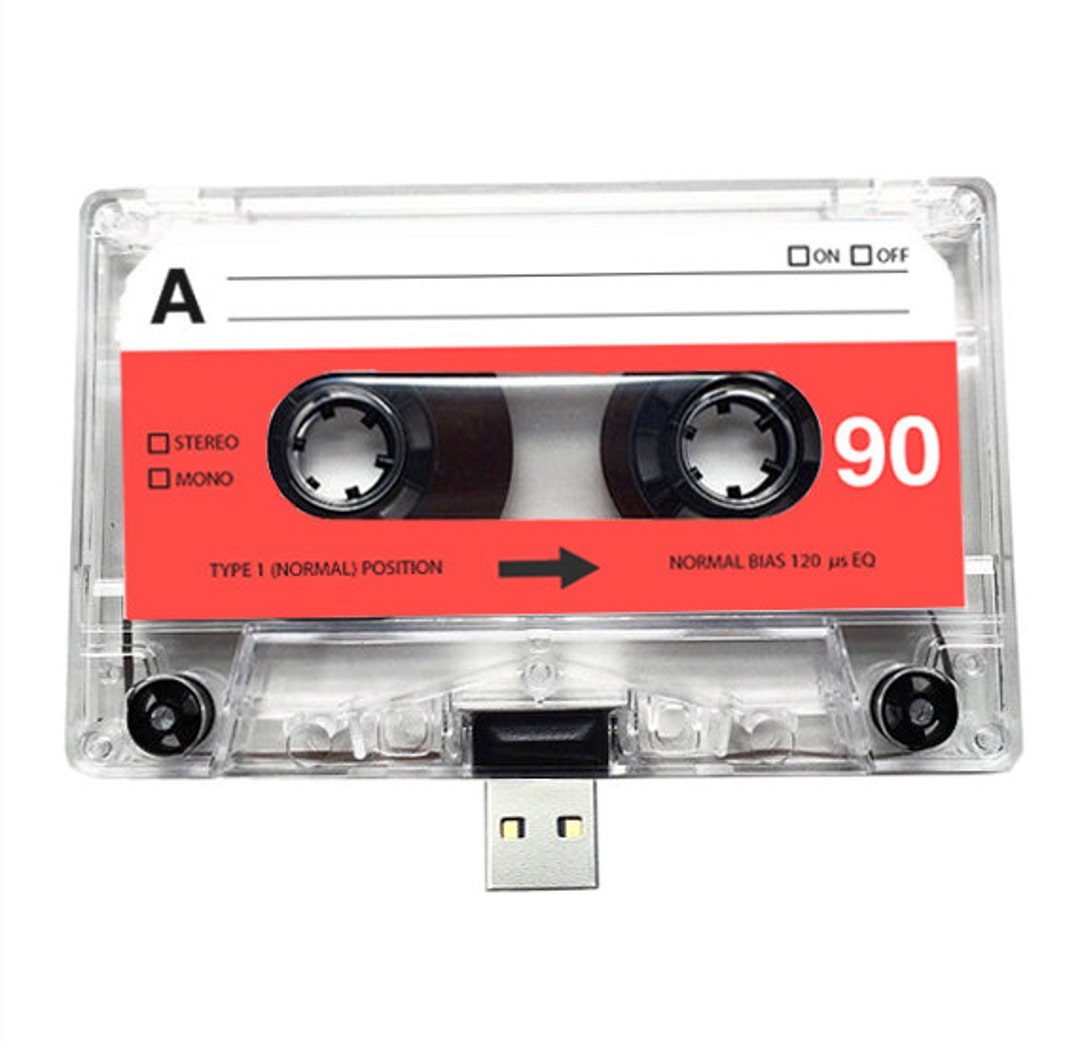 4GB/8GB/16GB USB Mixtape - Retro Personalised Gift - Partner, Birthday ...