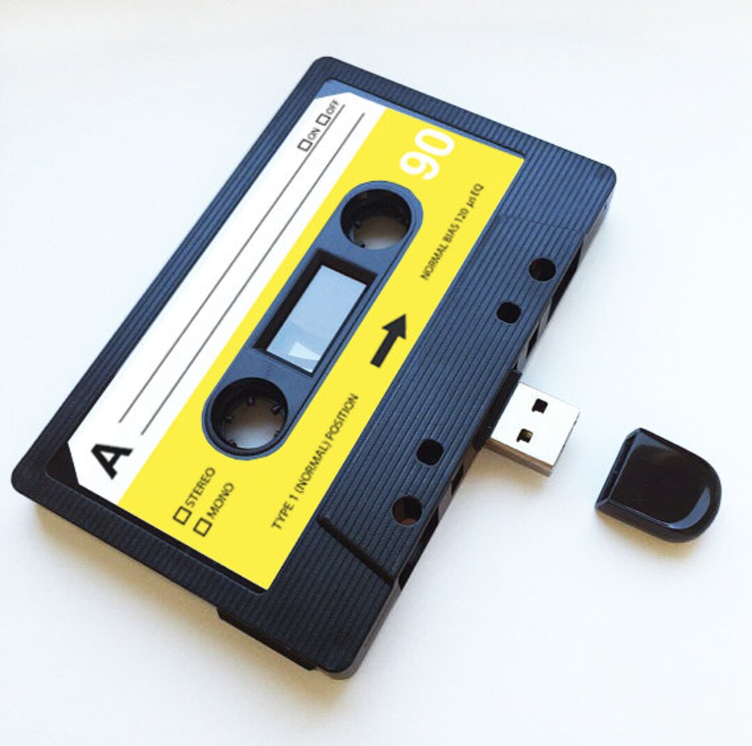4GB/8GB/16GB USB Mixtape - Retro Hipster Gift - Loved One, Birthday ...