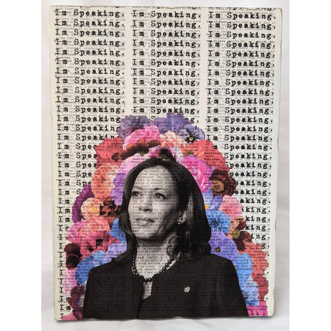 Kamala Harris Print, Vice President Art Print, Best Friend Gift ...