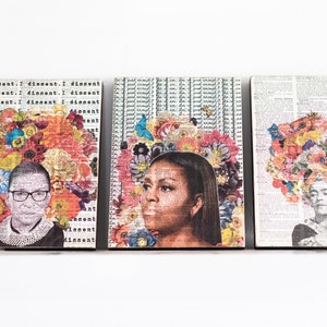 Michelle Obama Print, First Lady Art Print, Best Friend Gift , Feminist ...