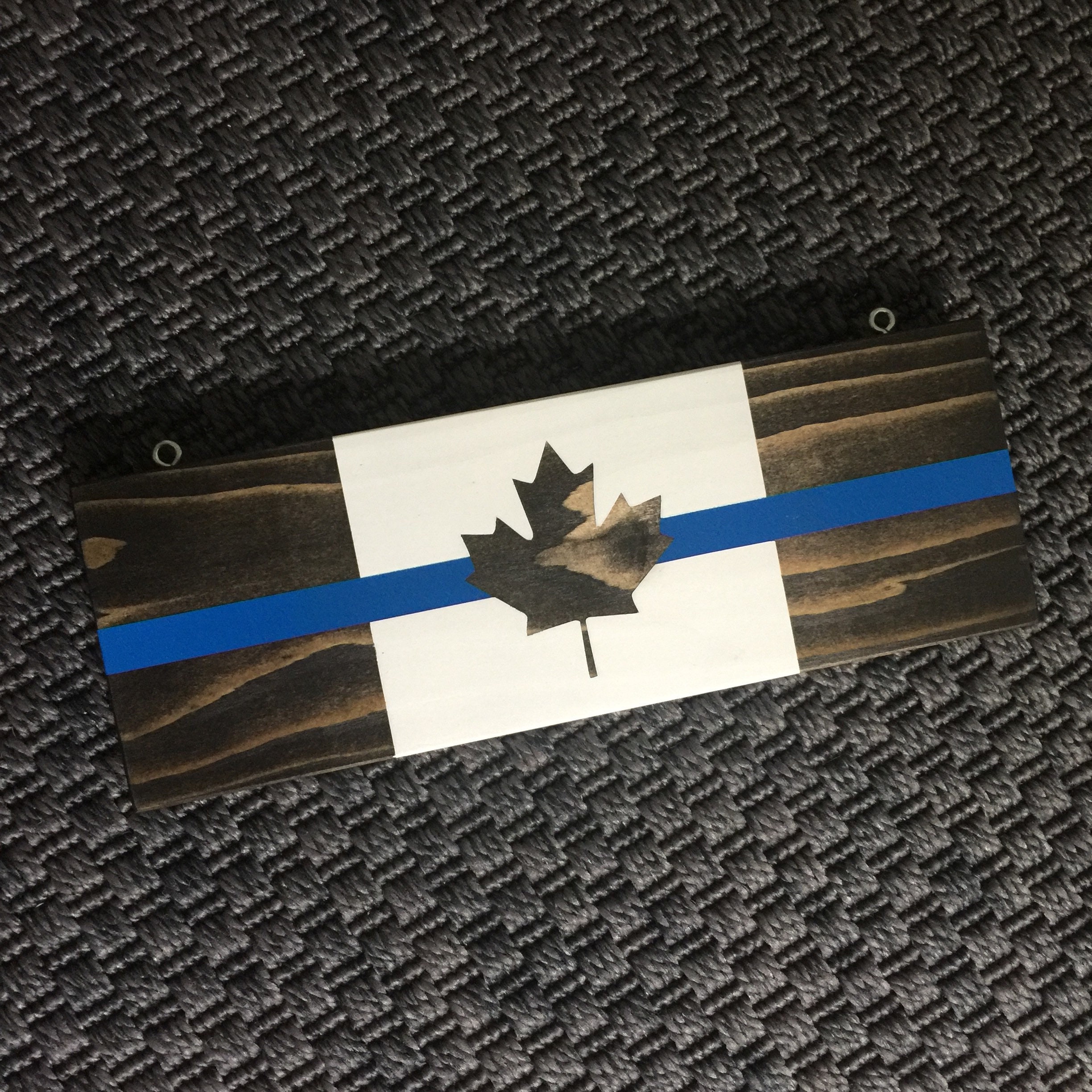 Thin Blue Line Plaque - Etsy Canada