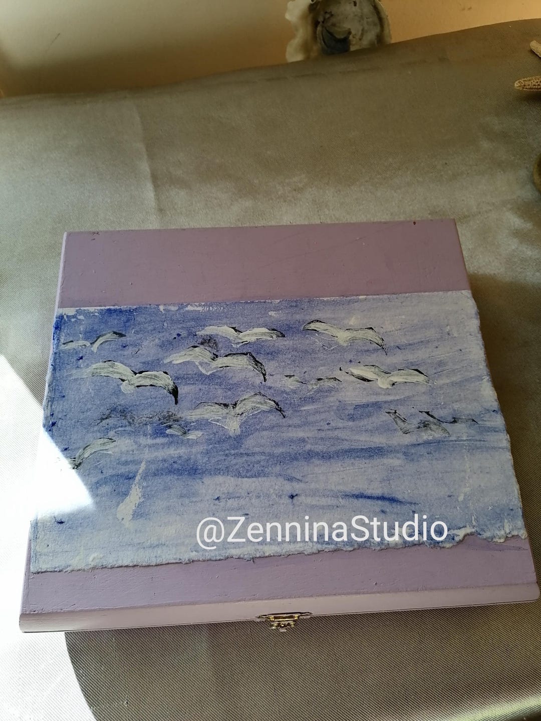 Ocean Waves & Seagulls Beach Inspired Mini Zen Garden - Etsy