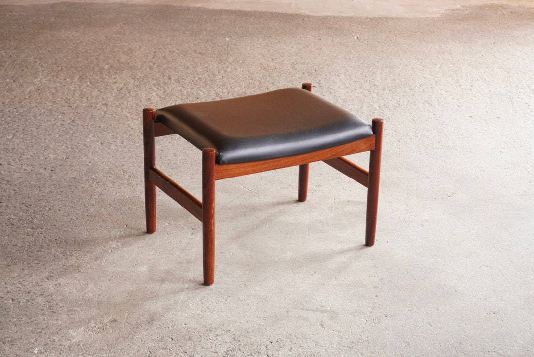 Spottrup Mobelfabrik Rosewood Danish Stool - Etsy