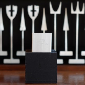 Alcoa Modernist Aluminum Chess Set by Austin Cox - Etsy