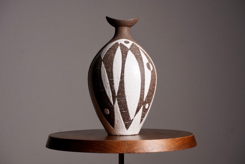 Modernist Ceramic Vase by Thomas Toft - Etsy