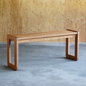 Oak Post-modern Console / Entry Table - Etsy