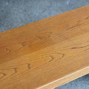 Oak Post-modern Console / Entry Table - Etsy