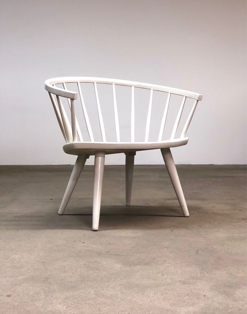 Yngve Ekstrom Arka Spindle Chair by Stolfabrik | Etsy