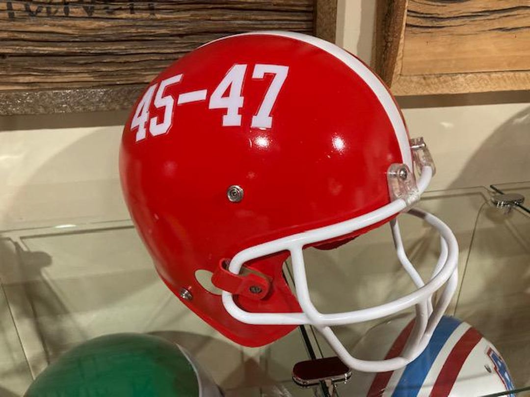Trump Full Size Football Helmet, Repurposed, Custom Made - Etsy