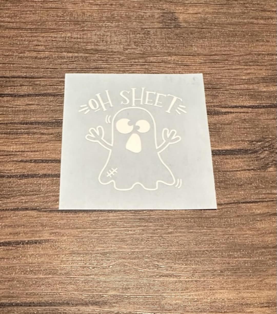 Funny Ghost Sticker, Halloween Stickers, Spooky Season, Boo Sheet ...