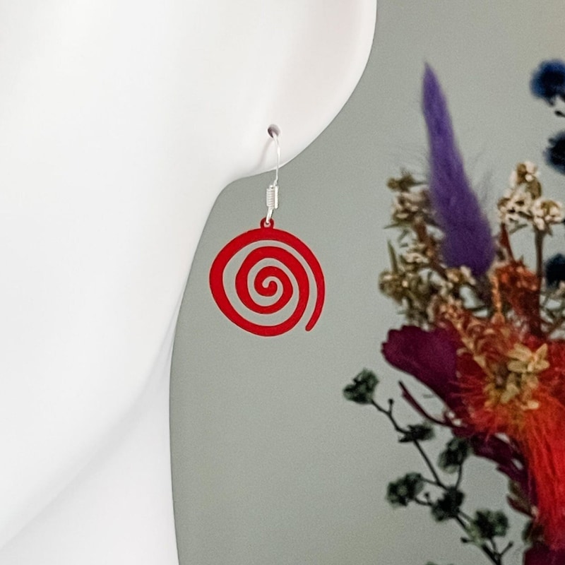 Swirl Earrings - Etsy