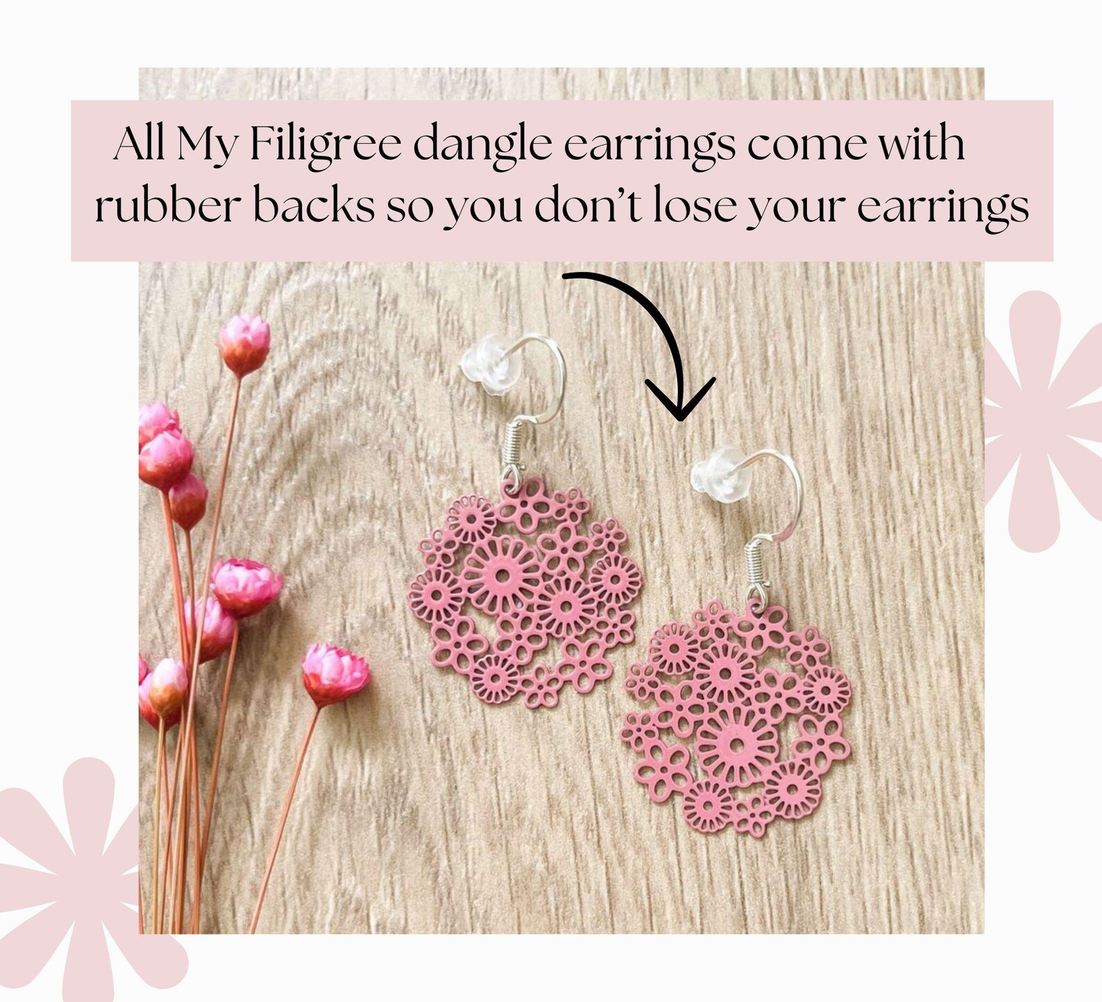Red Statement Earrings • Light Dangle Earrings That Add the Finishing ...