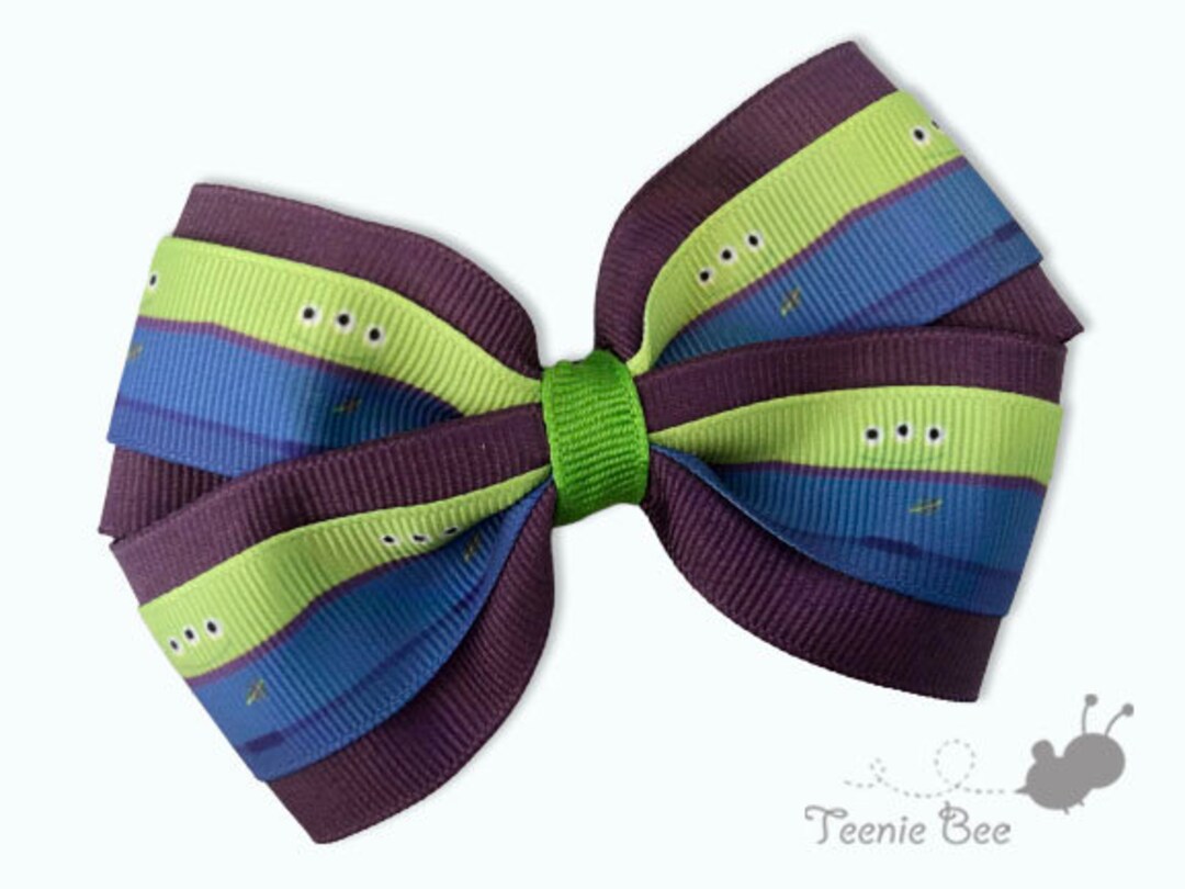 Toy Story Alien Bow Toy Story Bow Alien Hair Bow Disney Bow Baby Bow ...