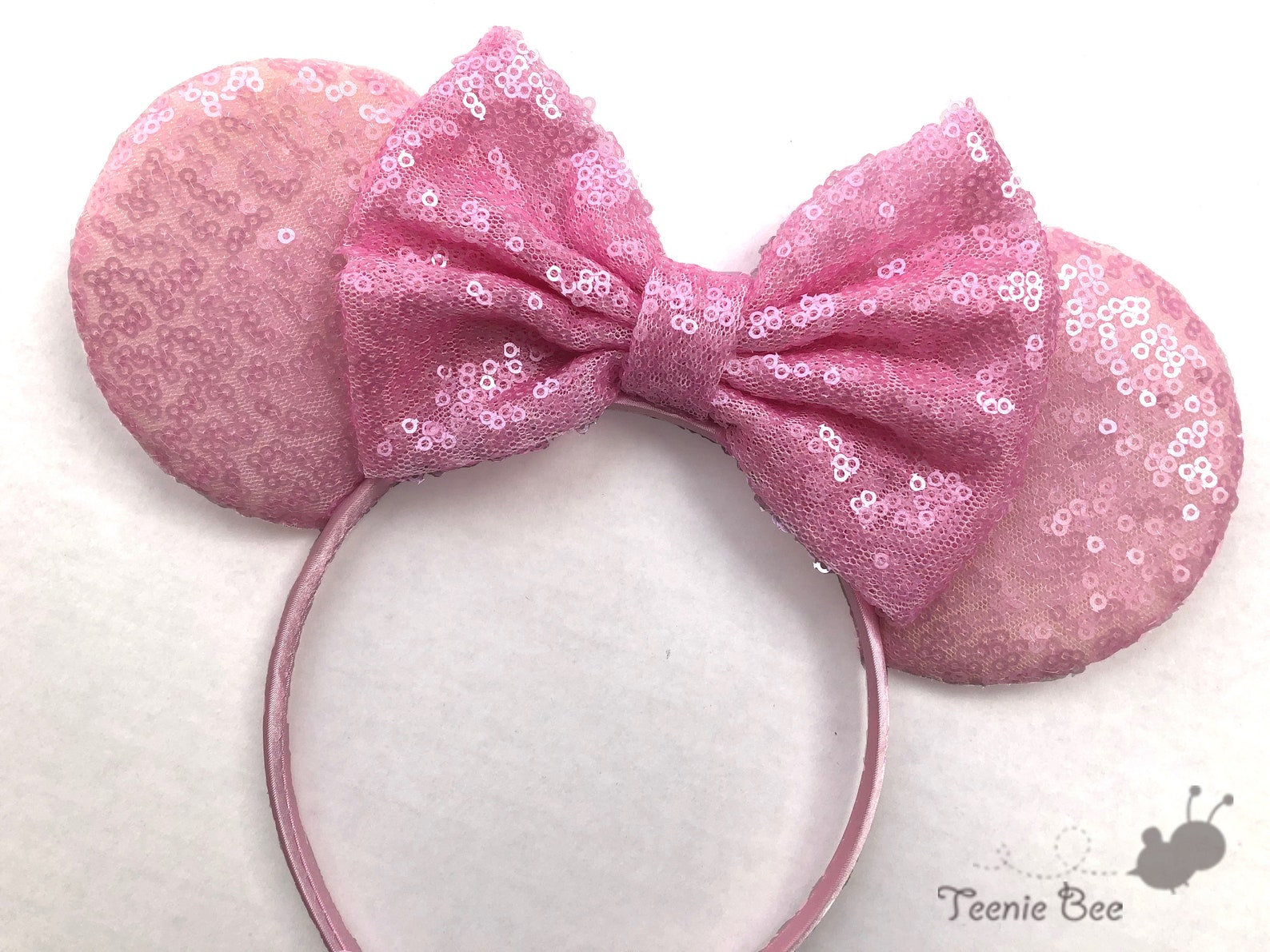 Pink Disney Ears Pink Mickey Ears Pink Minnie Ears One - Etsy France