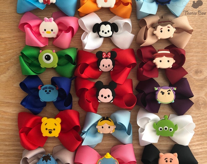 Disney Bows Hair Bows Baby Bows Toddler Bow Toy Story Bows Pooh Bow ...
