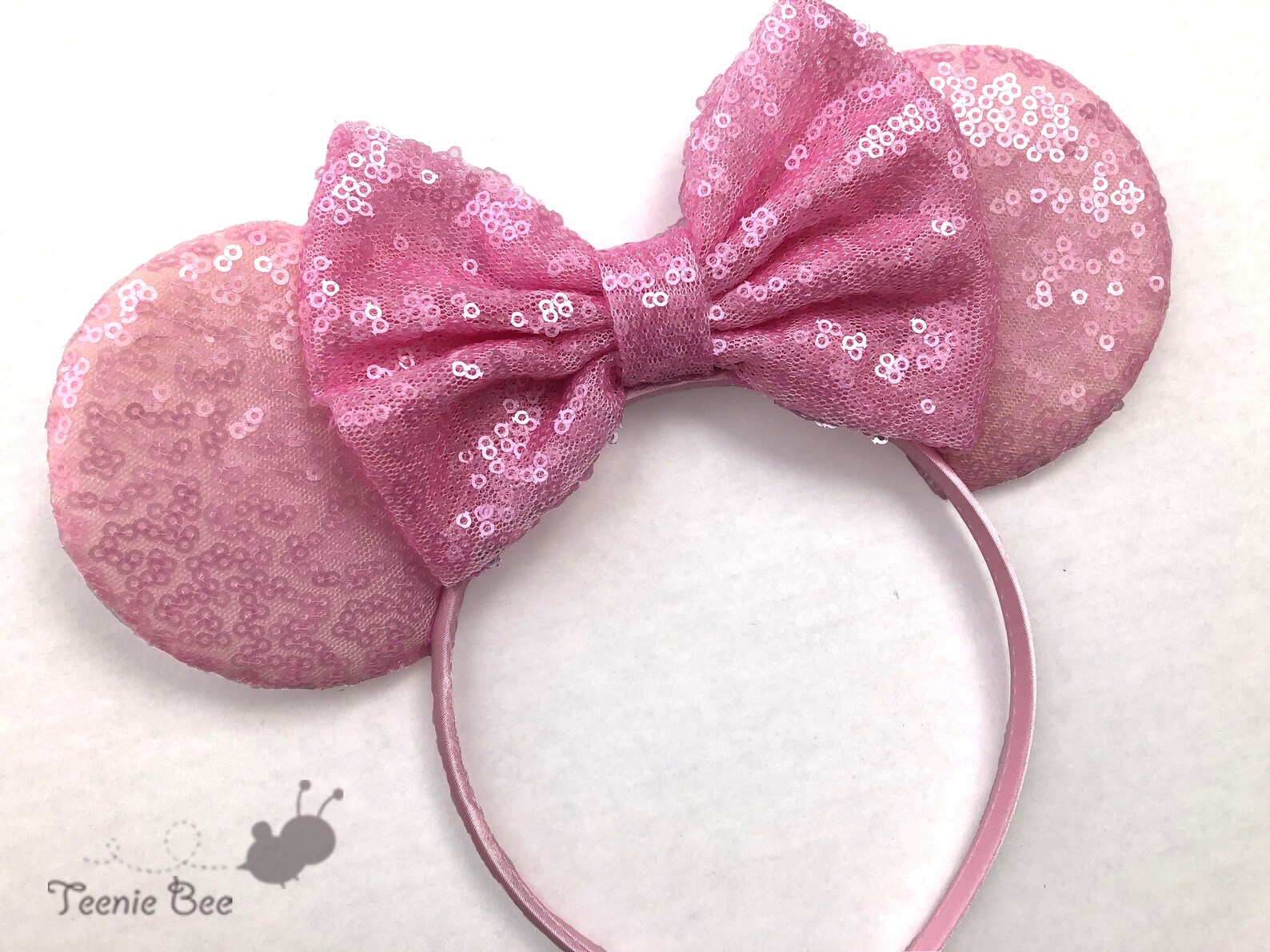 Pink Disney Ears Pink Mickey Ears Pink Minnie Ears One - Etsy France