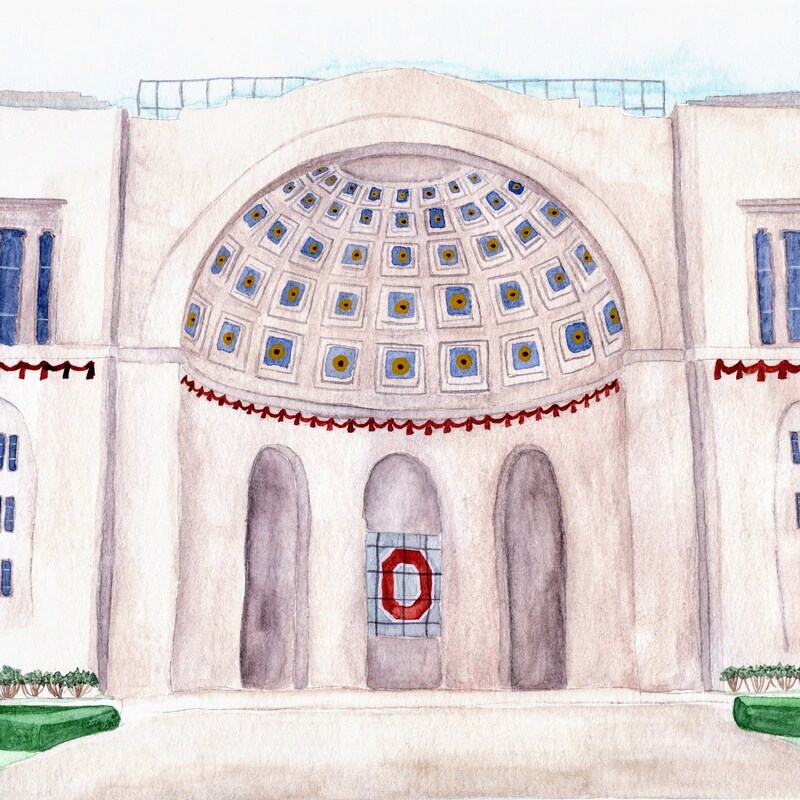 Watercolor State - Etsy