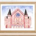 Cincinnati Music Hall Watercolor Painting - Etsy