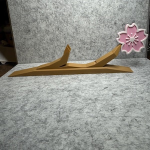 Sakura Cherry Blossom Flower Shaped Enamel Lapel 3D Printed Pinboard ...