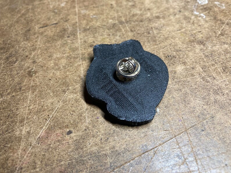 3D Printed Girl Skull Pin - Customizable Bow - Etsy
