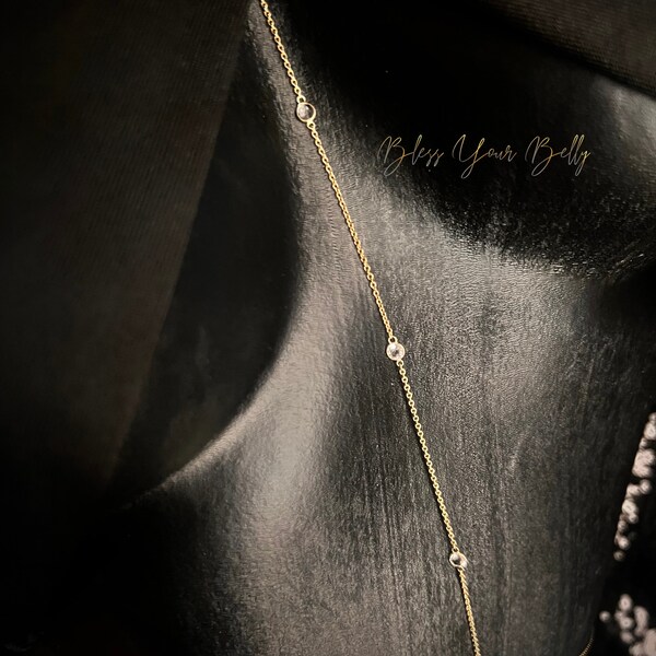 Diamond Body Chain - Etsy