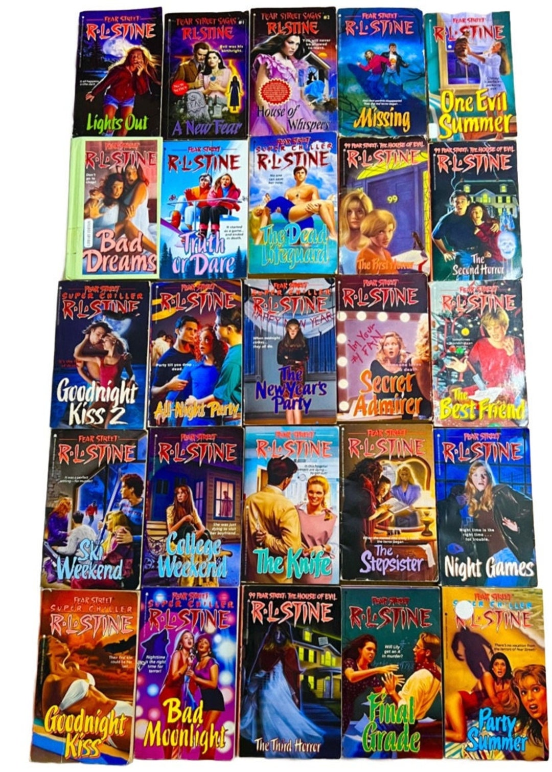 Fear Street Books RL Stine CHOOSE ONE Original Series Vintage - Etsy