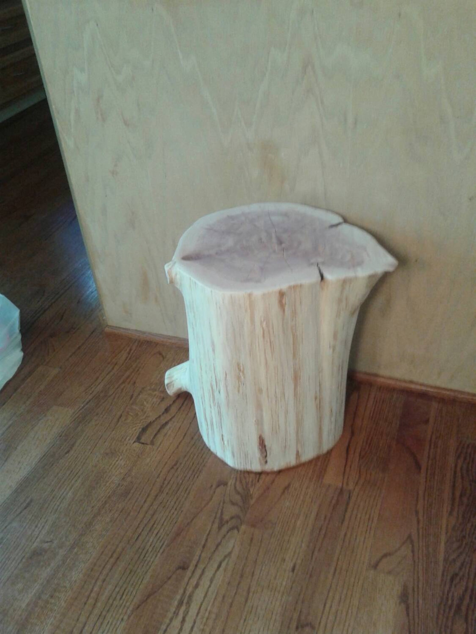 Short Fat Cedar Stump Stool Table Made From Tree Stump - Etsy