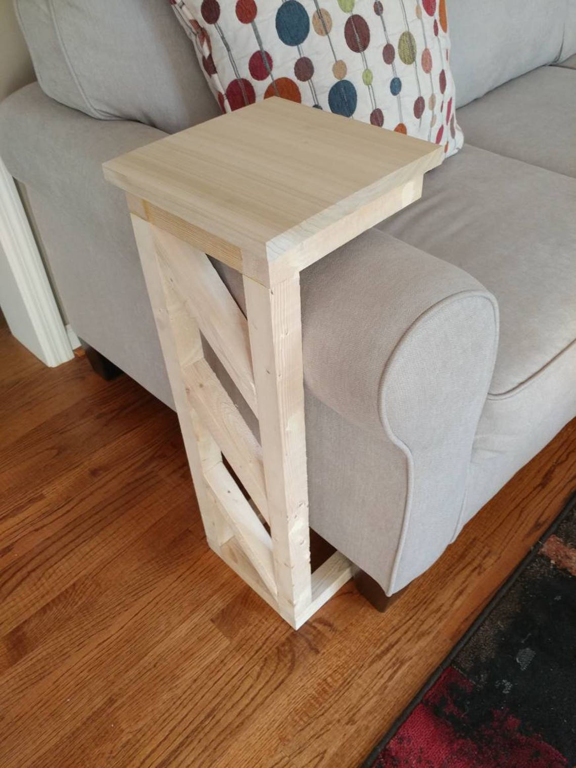 Over the Arm Accent Table | Etsy