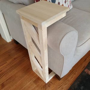 Over the Arm Accent Table - Etsy