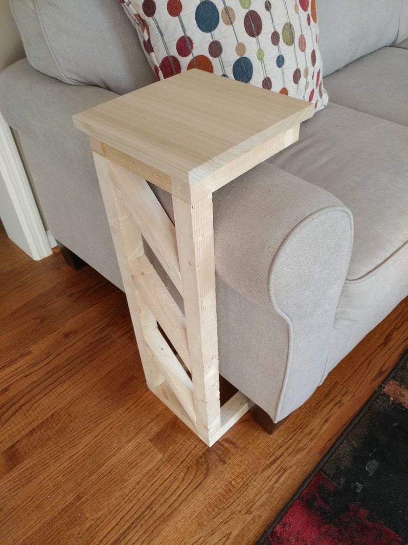 Over the Arm Accent Table | Etsy