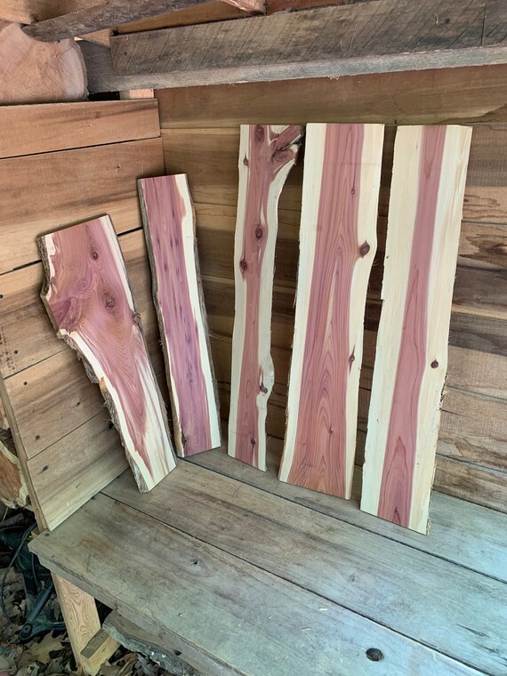 5 Red Cedar Boards - Etsy