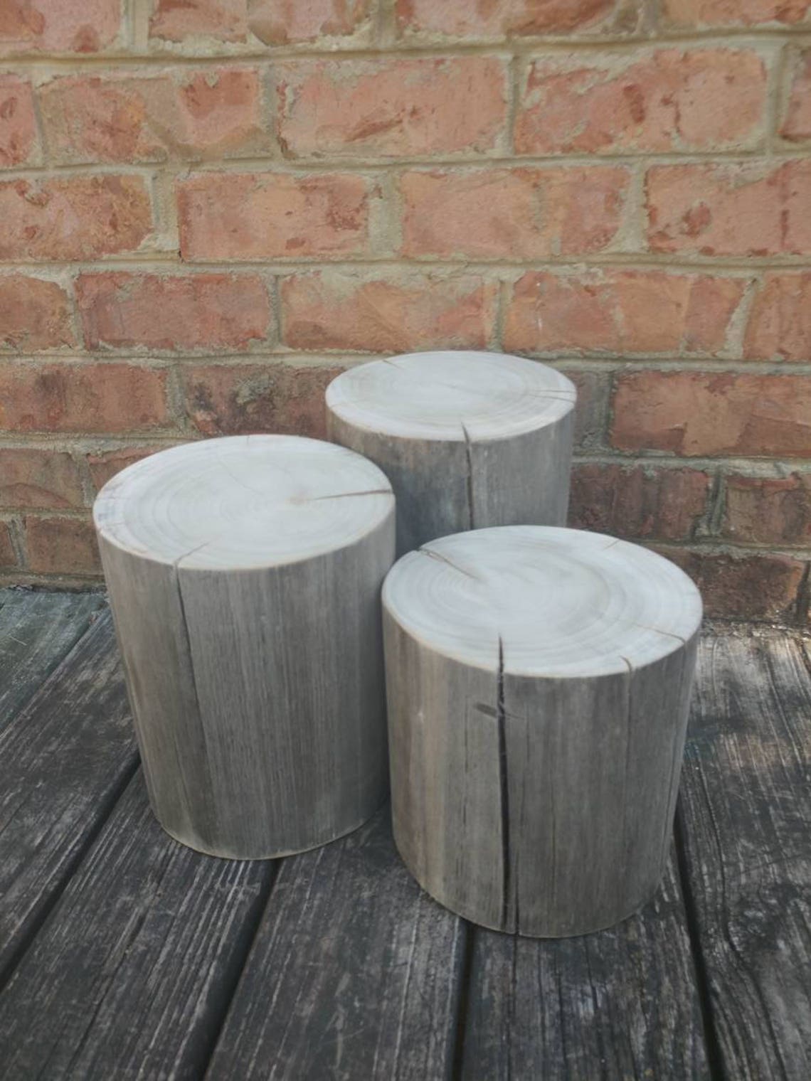 Gray Stump Trio Arrangement - Etsy Canada