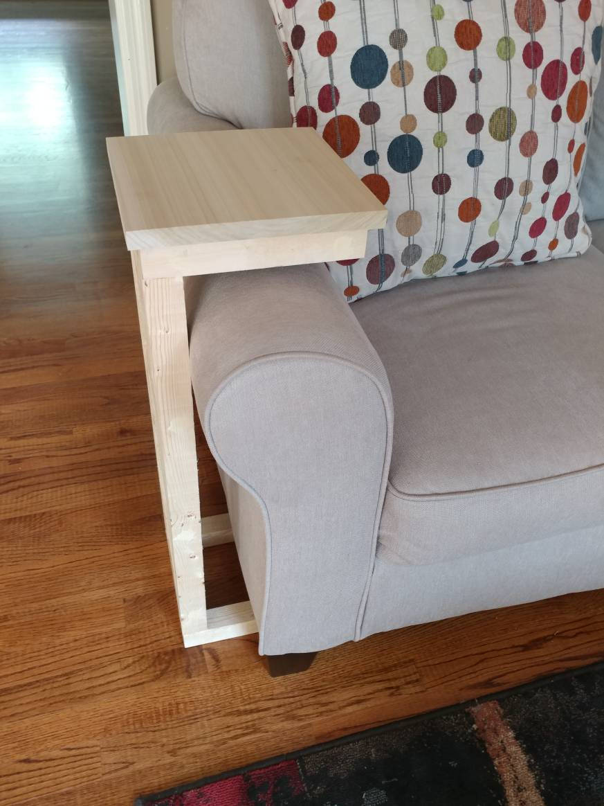 Over the Arm Accent Table | Etsy