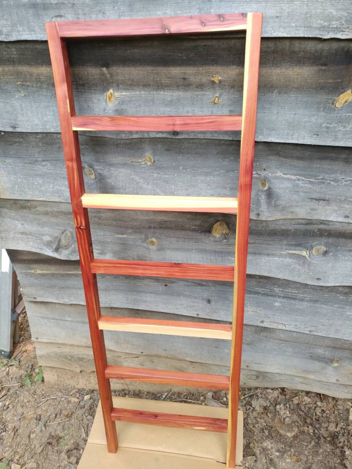 Wooden Cedar Ladder - Etsy