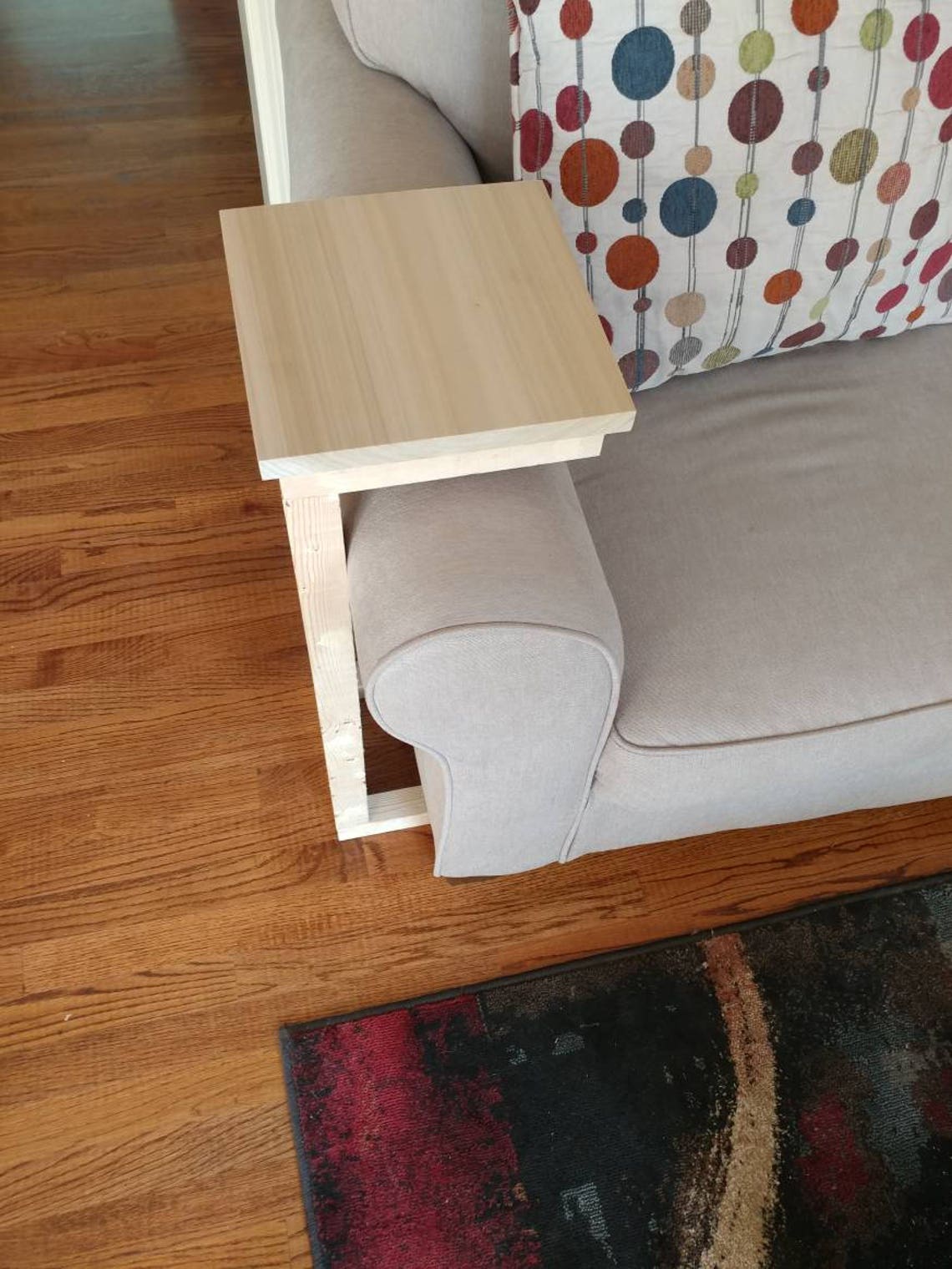 Over the Arm Accent Table - Etsy