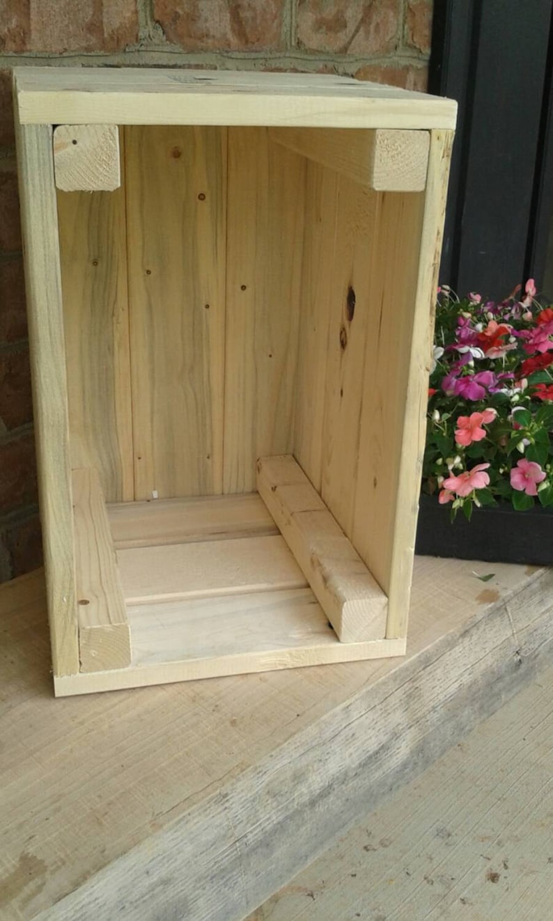 Pine Storage Box Toy Box Wooden Crate Wooden Toy Box - Etsy