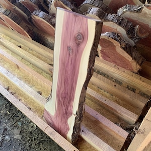 Planed Cedar Planks Live Edge - Etsy