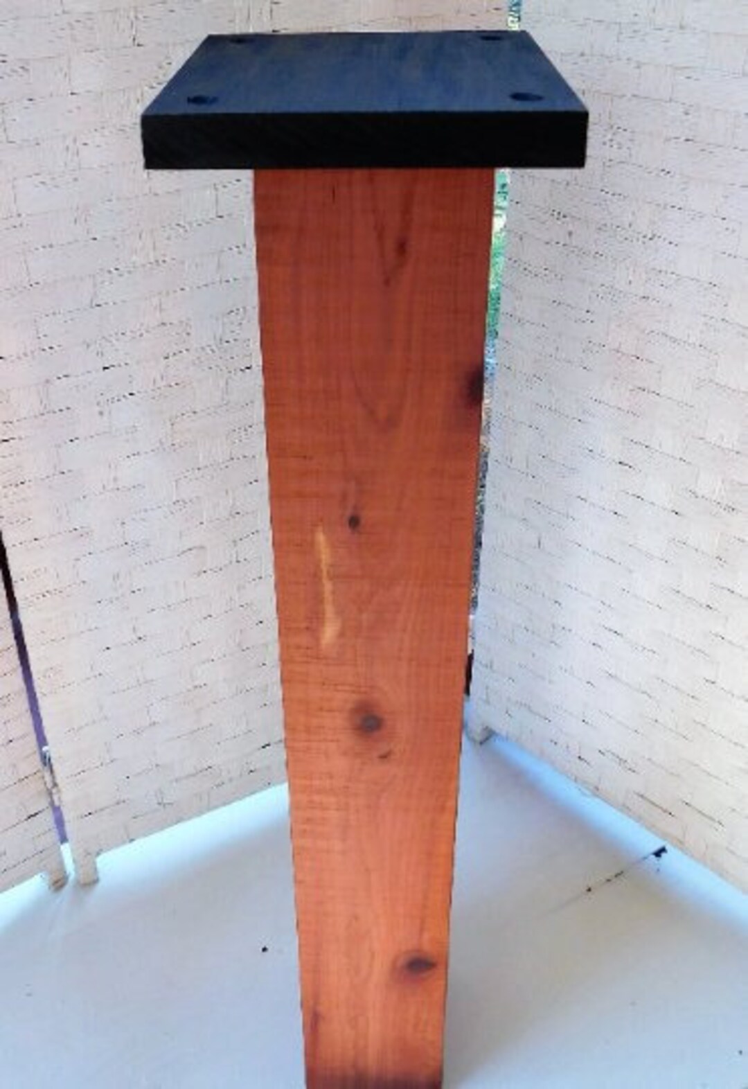 Rustic Farmhouse Chunky Dining Table Legs, Set of Four Cedar Legs ...