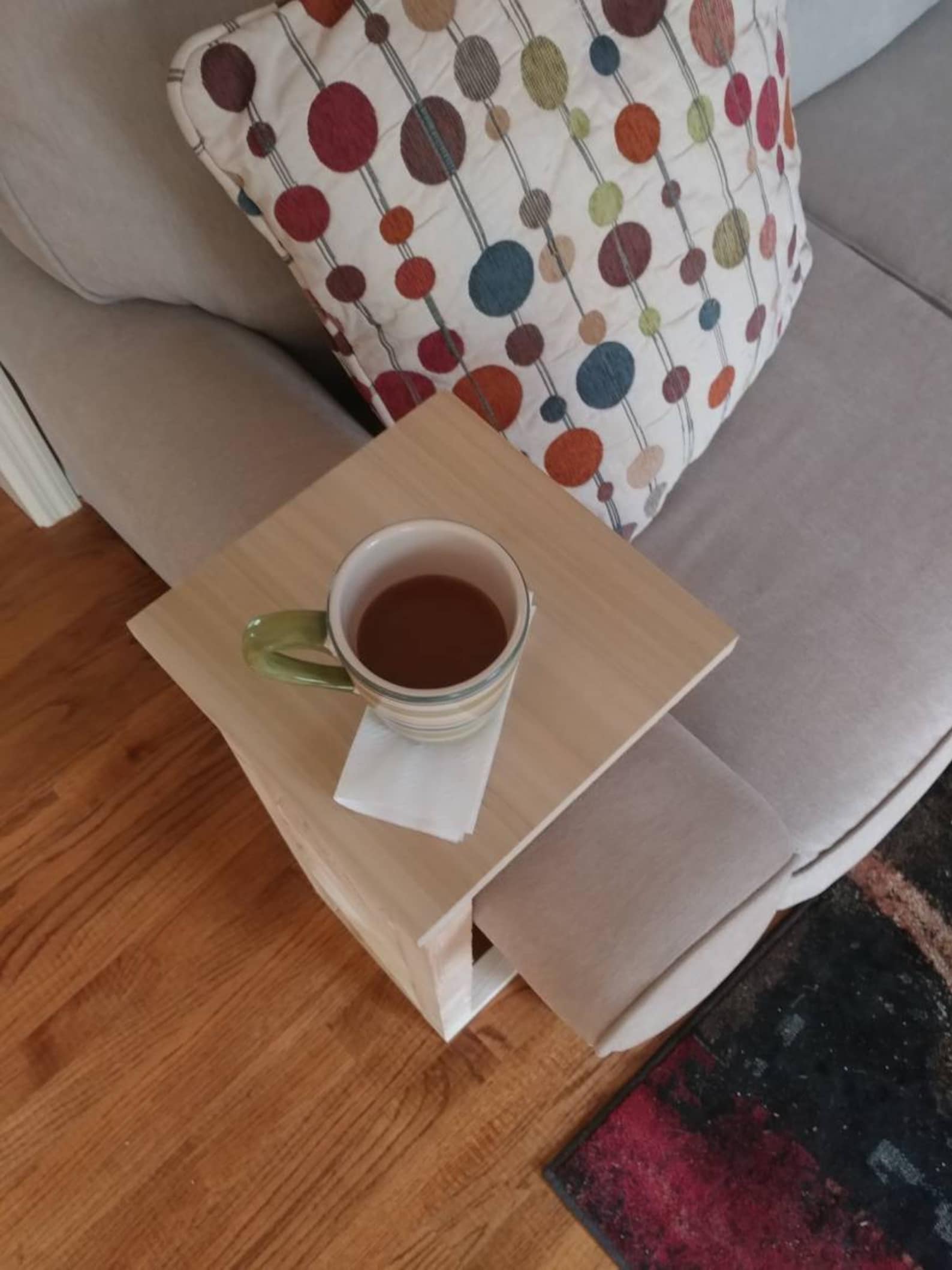 Over the Arm Accent Table - Etsy