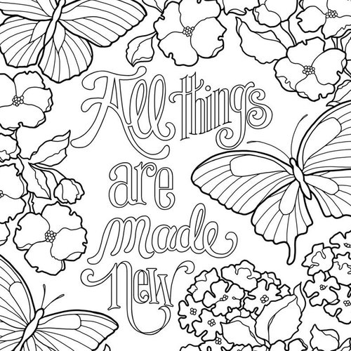 I Surrender All Coloring Page in Two Sizes: 8.5X11 Bible - Etsy