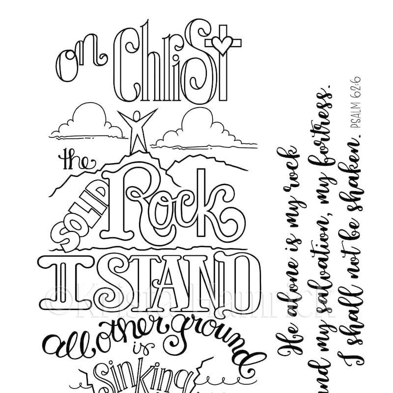 Jesus is My Rock - Etsy