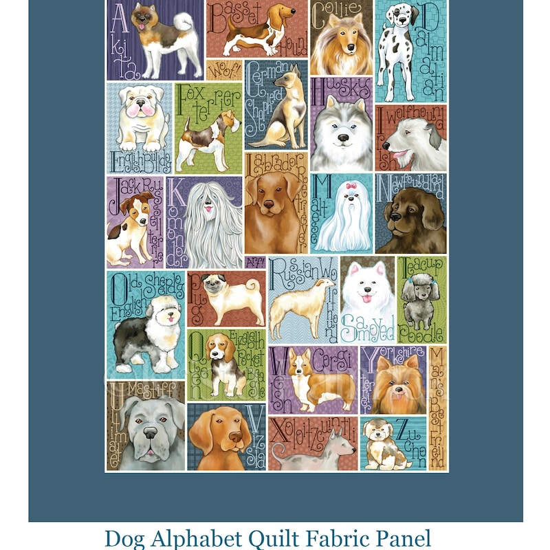 Dog Fabric Panels - Etsy